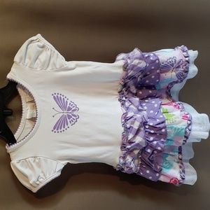 Koala Kids | Dresses | Koala Kids Baby Girl Ruffle Butterfly Dress Size ...